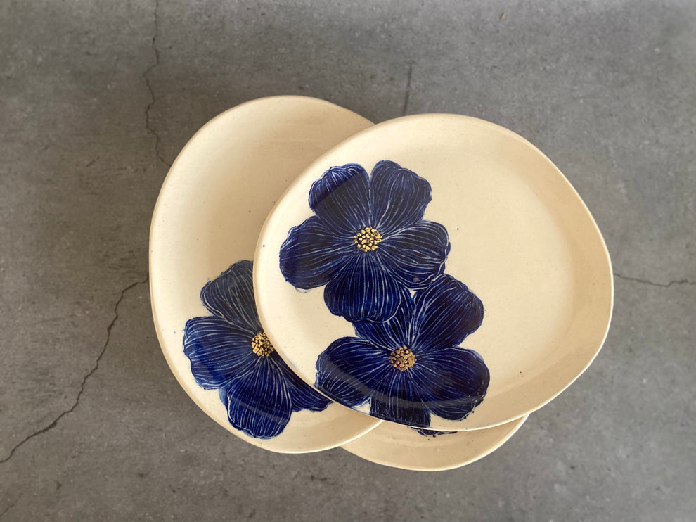 Stardust Tea Plates – Fired Up